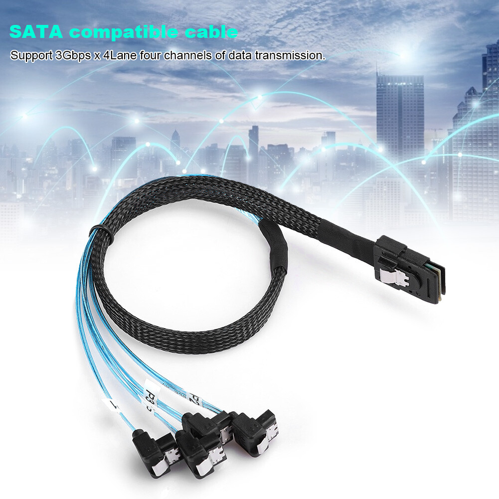 Hard Drive Cord Computer Accressory Server Cable Mini SAS 36-Pin TO ...