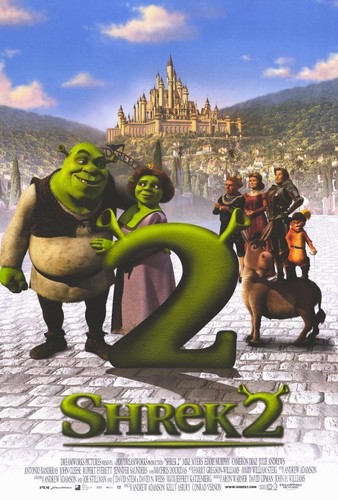SHREK 2 Movie POSTER 27x40 C Mike Myers Eddie Murphy Cameron Diaz John ...
