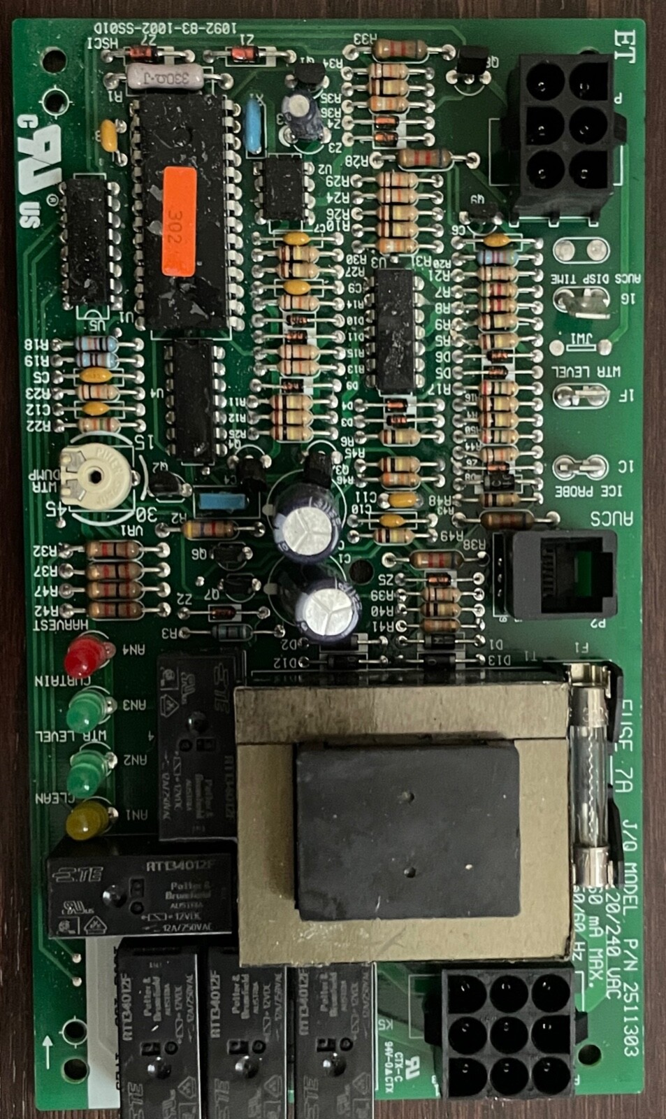 MANITOWOC Ice Machine Control Circuit Board J/Q MODEL 2511303 | eBay