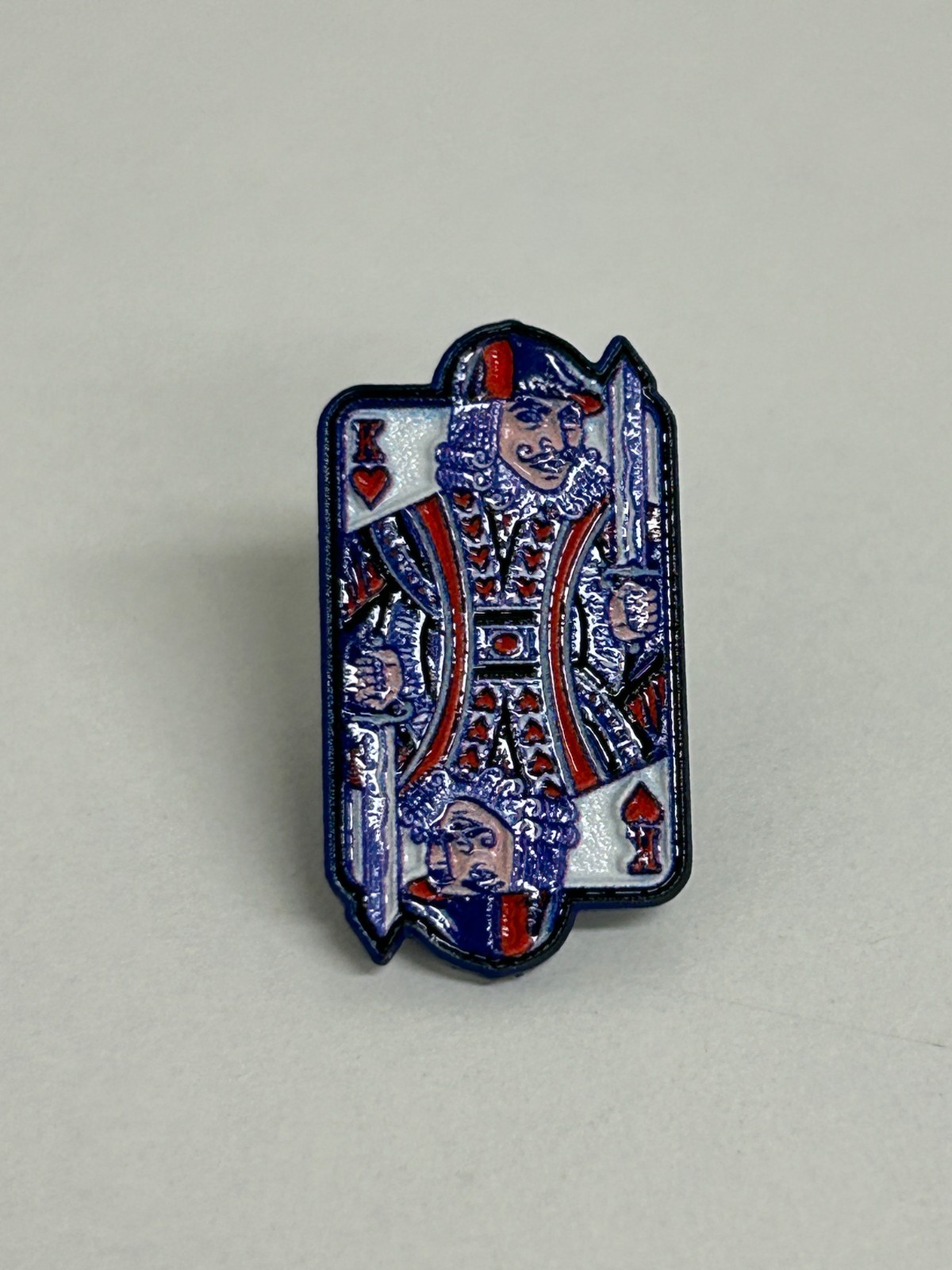 Boston Scally Co., "The King of Hearts Playing Card" - Cap Pin | eBay