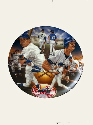 1987 Sports Impressions Yankees Tradition Mickey Mantle-Mattingly 10-1/ ...
