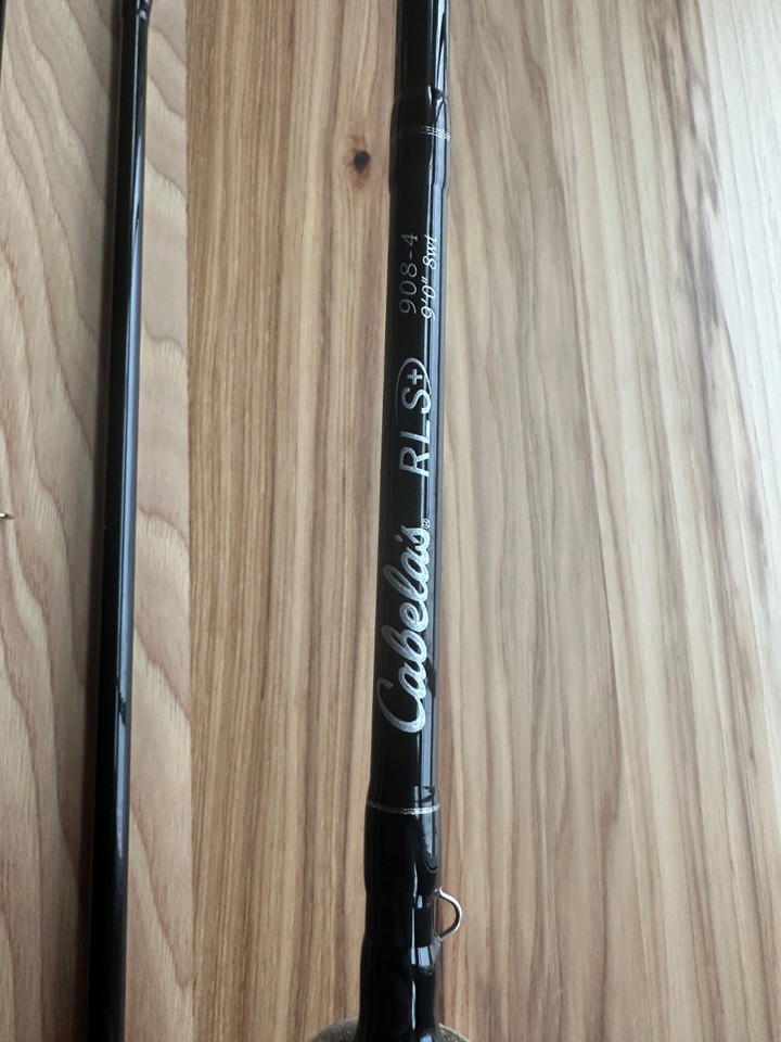Cabela's RLS+ Combo Fly Fishing Rod 4 Piece 908-4 8wt 9'0", Never Used ...