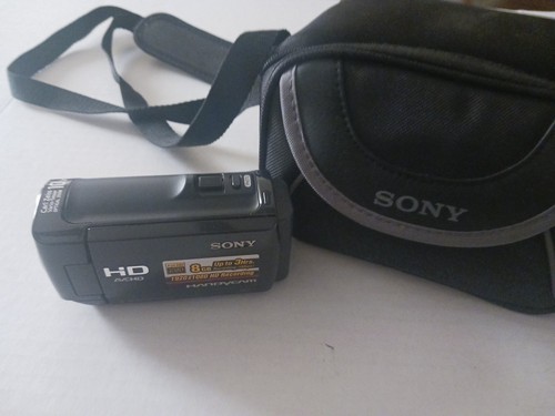 Sony HDR-CX100 Handycam Exmor Camcorder 10x Carl Zeiss zoom Video ...