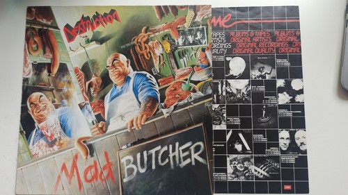 Mad Butcher Destruction inkl. OIS, EU 1987 LP, Heavy Metal Vinyl ...