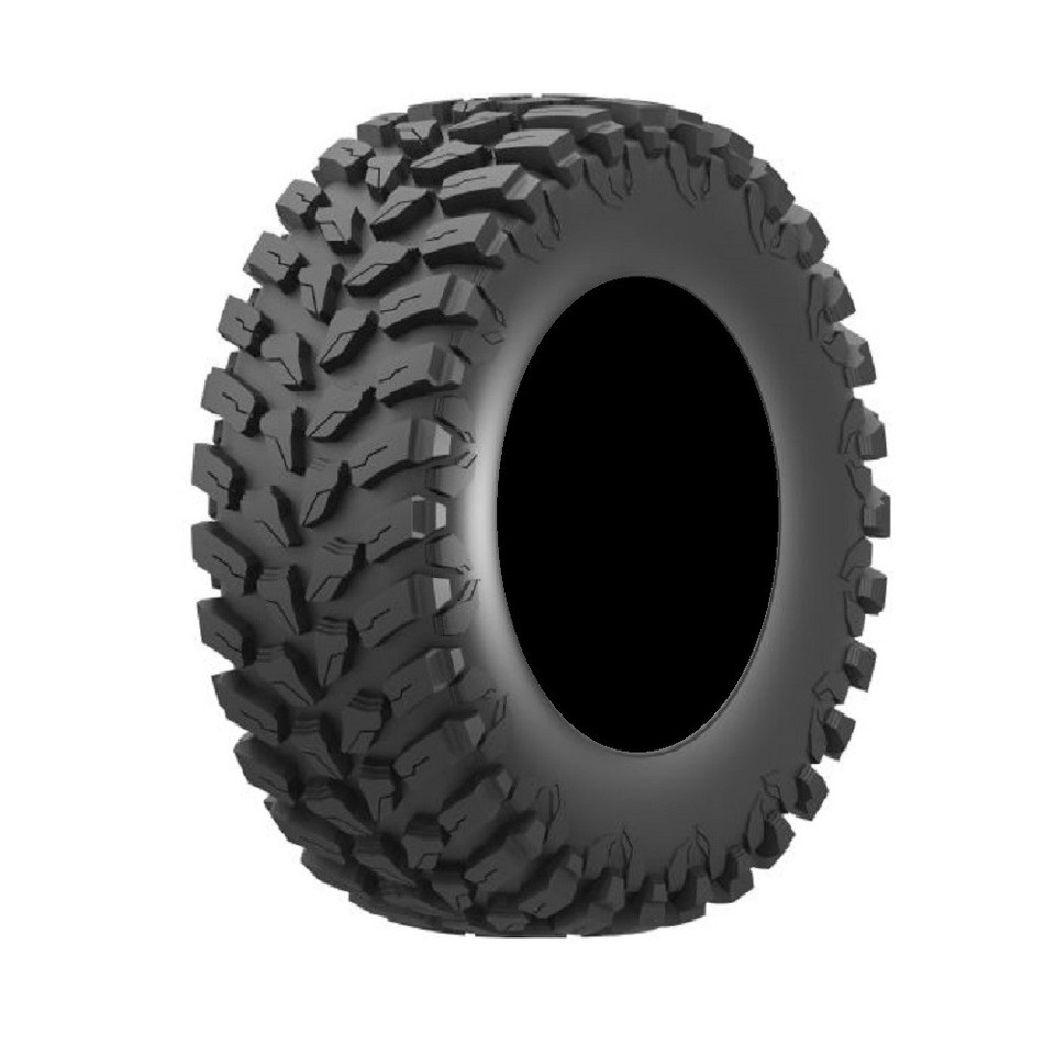 MSA Bolo Beadlock 15" Wheels Silver +10mm 33" Cross Trail Tires Polaris ...