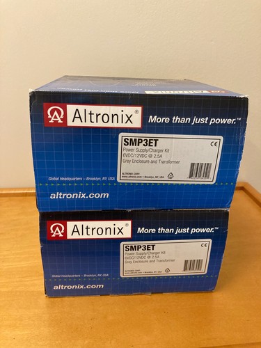New! Altronix SMP3ET Power Supply / Charger 6VDC 12VDC 2.5AMP---Lot of ...