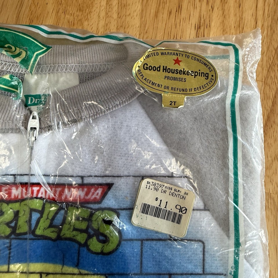 Dr Denton Teenage Mutant Ninja Turtles BLANKET SLEEPER FLEECE 2T ...