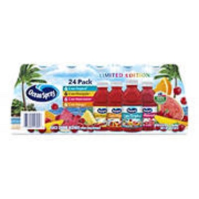 Ocean Spray Tropical Variety Pack, 24 ct./10 oz. NO SHIP TO CALIFORNIA ...
