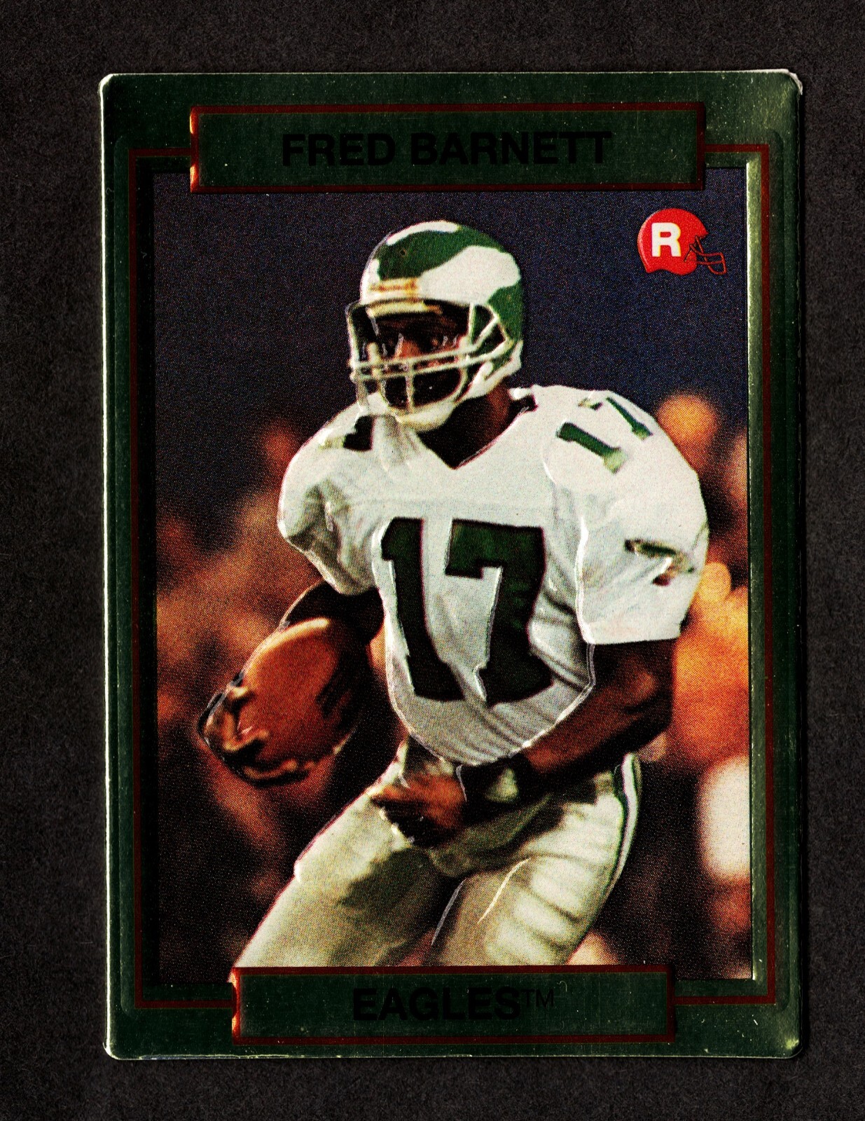 1990 ACTION PACKED RC #37 FRED BARNETT - PHILADELPHIA EAGLES - ROOKIE ...