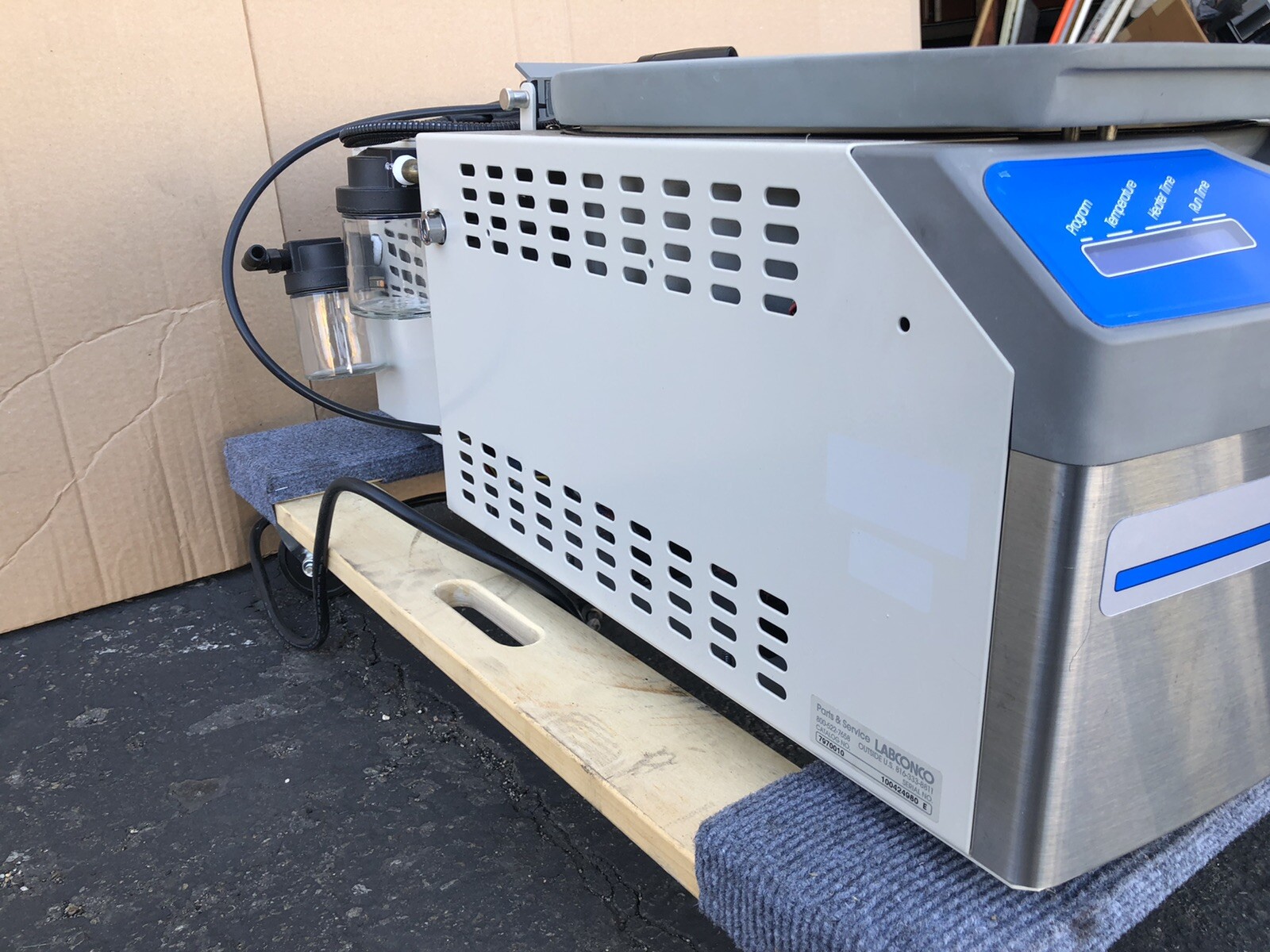 Labconco CentriVap 7970010 DNA Centrifugal Concentrator System, 115V 50 ...