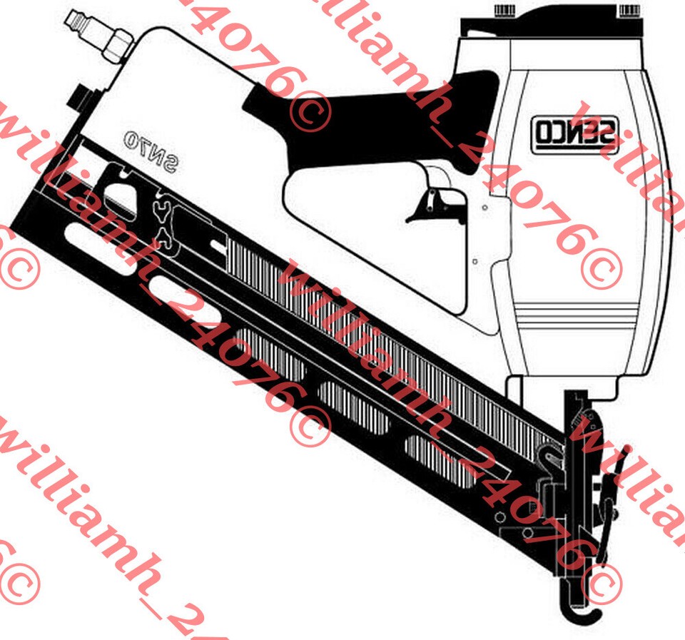Senco Framing Nailer SN4 SN70 Washer Firing Valve Seal LB3500 | eBay