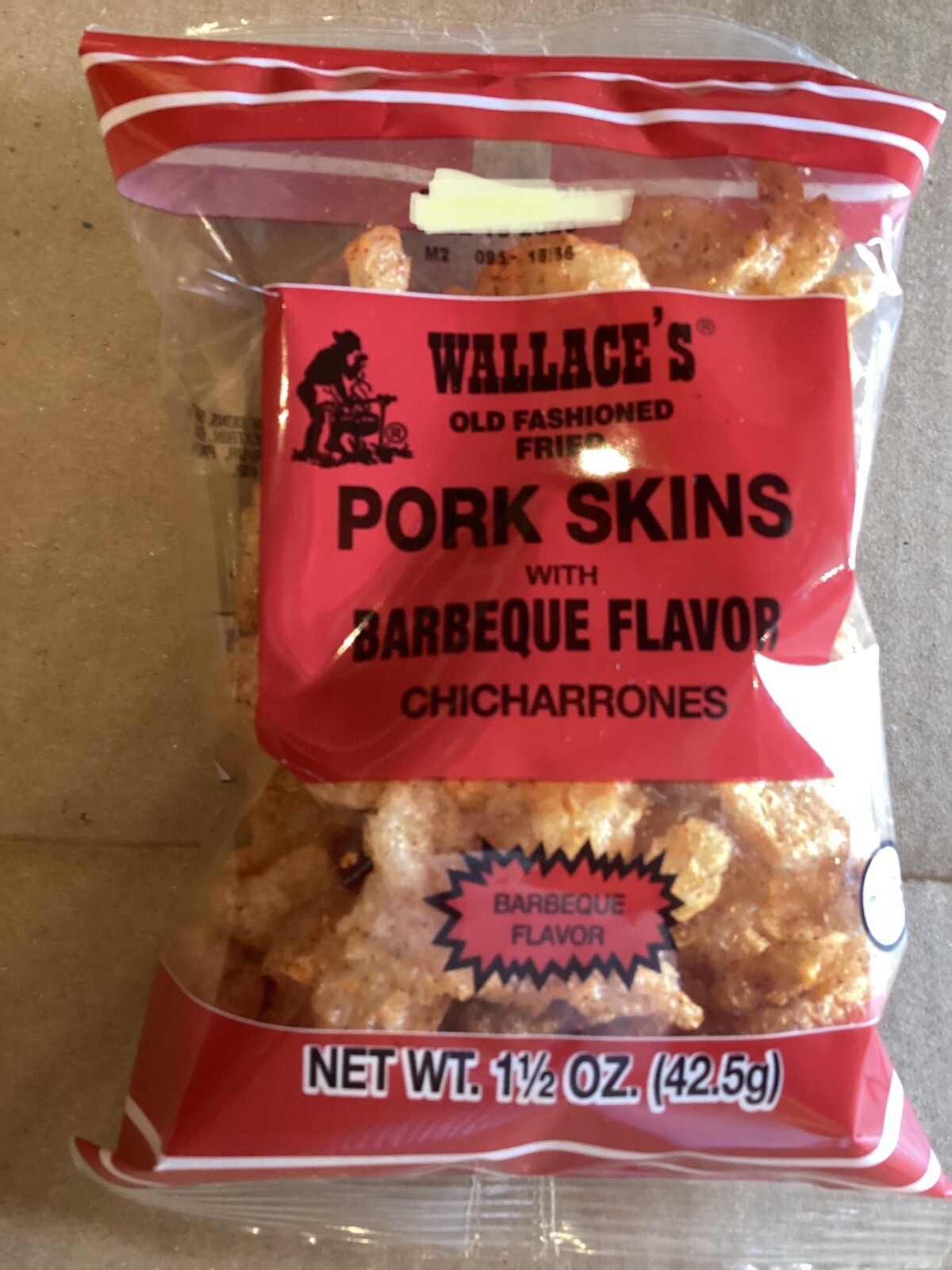 WALLACE’S Old Fashioned Pork Skins Mixed Flavors 1.5oz (8-Bags ...