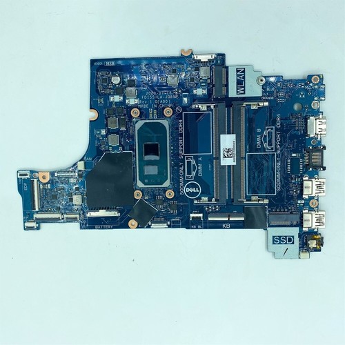 For Dell 3493 I3-1005G1 CPU LA-J081P 0790WT/ 0TW31C Laptop Motherboard ...