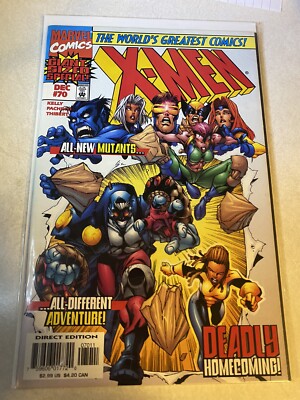 X-MEN #70 VOL. 2 "DEADLY HOMECOMING" (MARVEL COMICS, DEC 97) | eBay