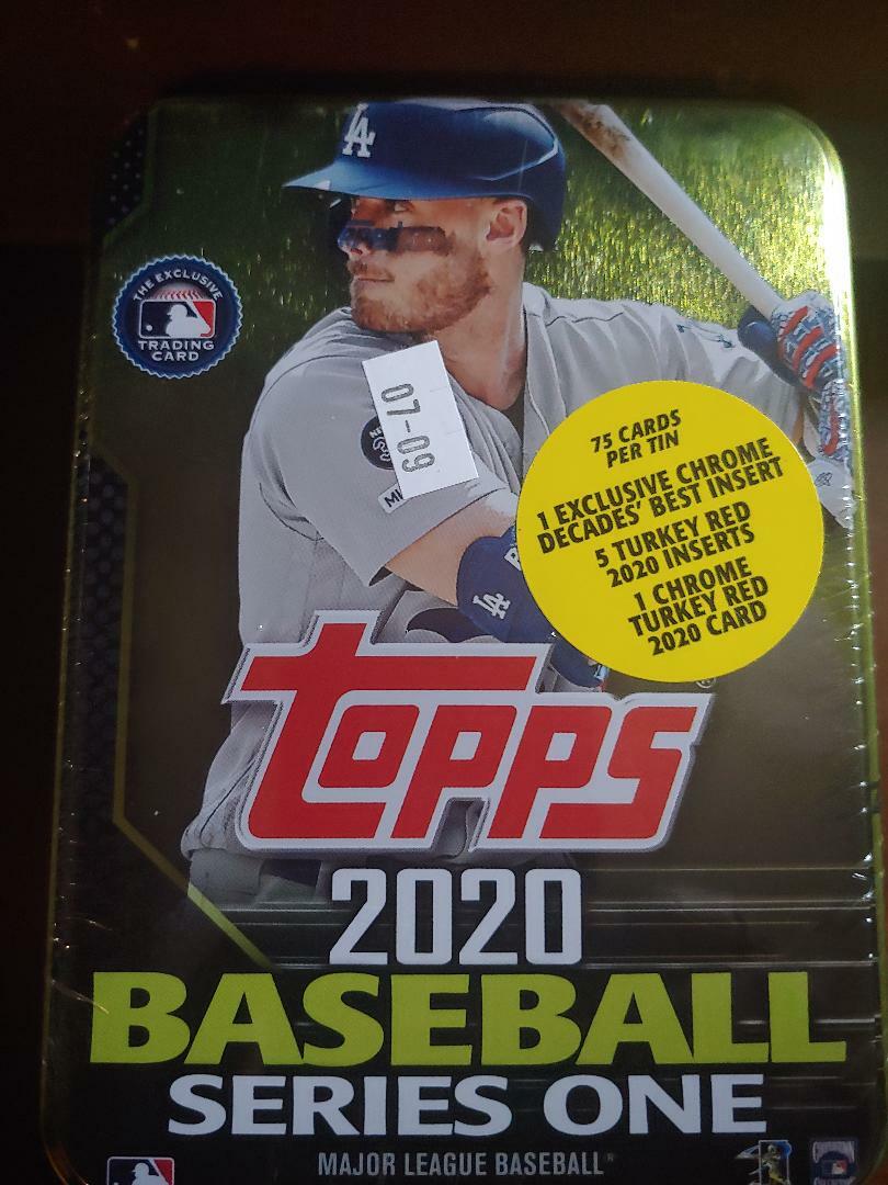 2020 Topps Series 1 sealed baseball tin-can Cody Bellinger box | eBay