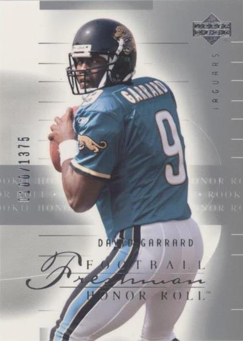 2002 Upper Deck Honor Roll David Garrard #114 for sale | eBay