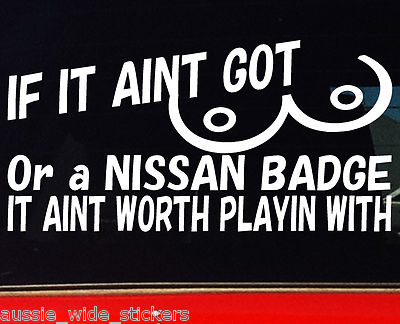 New 200mm Funny 4x4 Car Ute wagon accessories Stickers for Nissan GOT ...