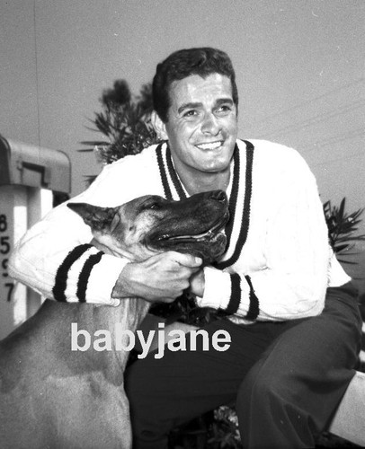 007 EDSON STROLL McHALE'S NAVY STAR CANDID WITH HIS GREAT DANE DOG ...