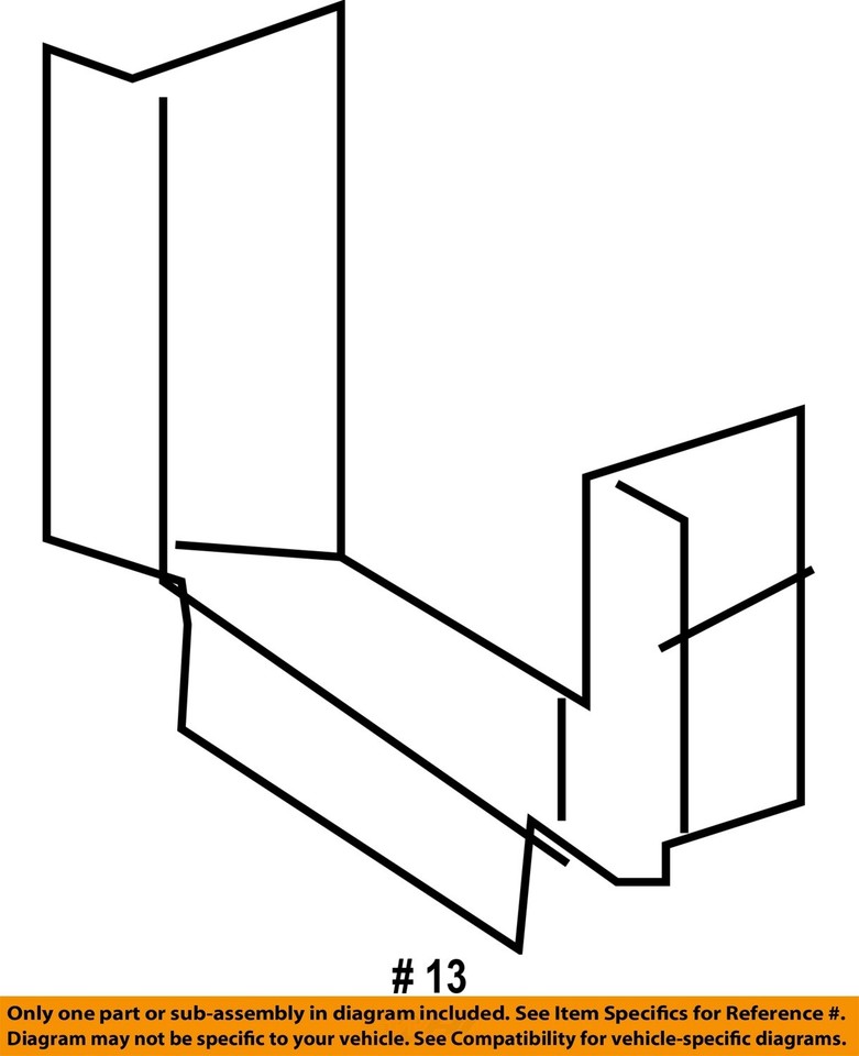 GM OEM 17-24 Acadia Fender Structural Components Rails-Upper Reinf ...