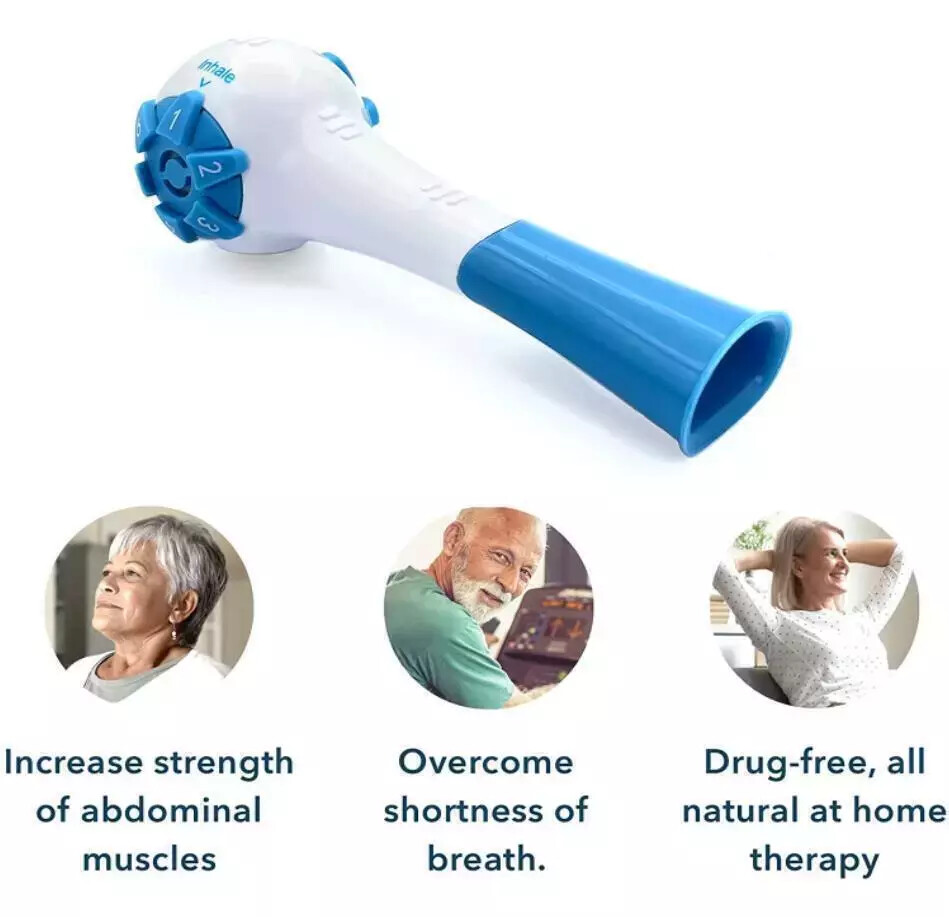 The Breather-Natural Breathing Lung Recovery Exerciser-Trainer Safe ...