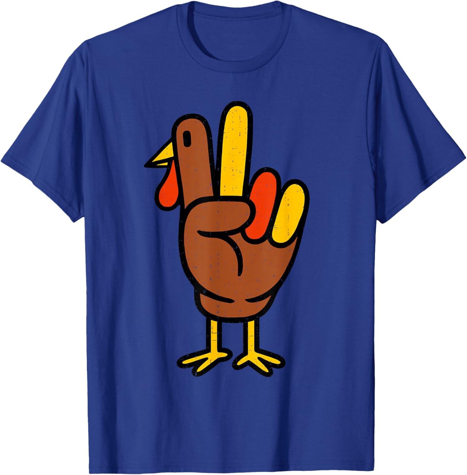 Peace Sign Turkey Hand Fall Thanksgiving Costume Unisex T-Shirt | eBay