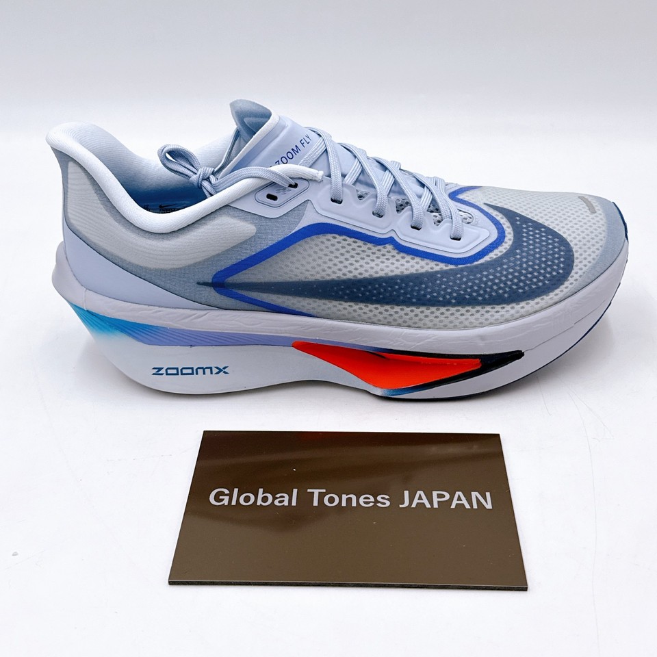 NIKE Zoom Fly 6 FN8454-002 Ghost Football Grey Blue Lightning Blue Men ...