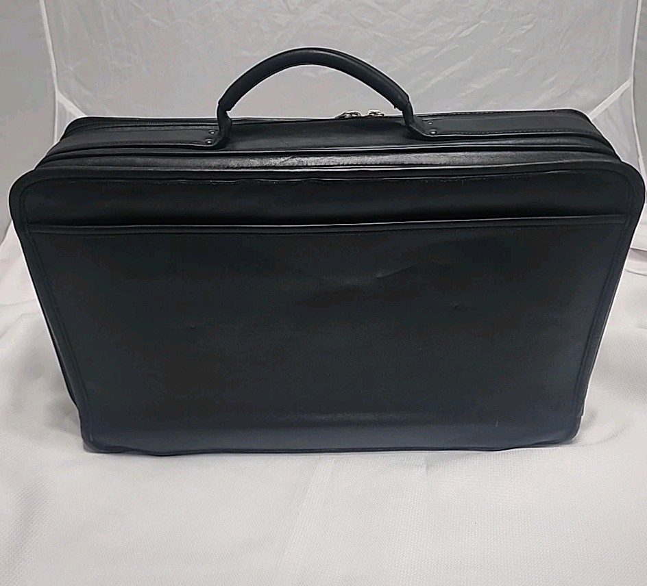 Coach Business Bag Travel Case Black Large Capacity Briefcase No ...