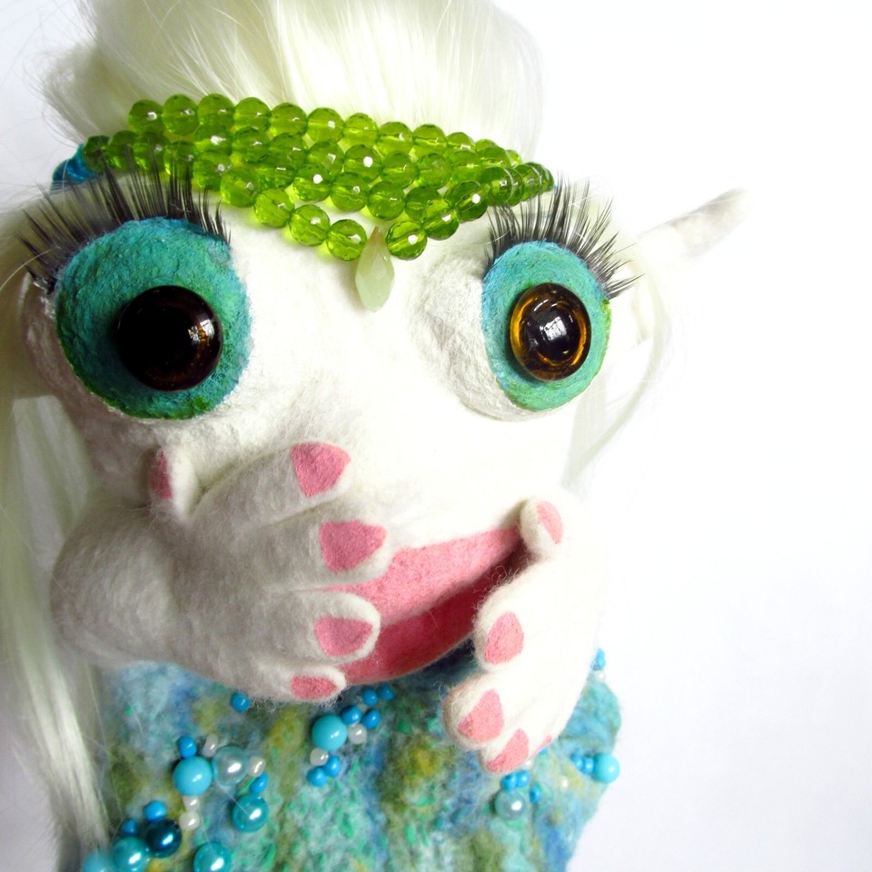 Marionette puppet Elfin Fairy Fantasy Muppet style Creature puppet ...