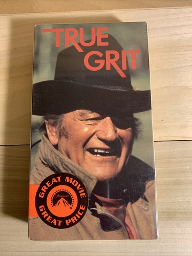 Sealed True Grit Vintage VHS 1992 John Wayne 97360683332| eBay