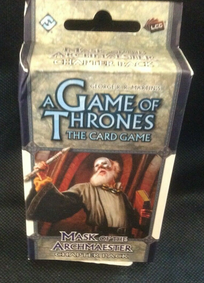 A Game of Thrones LCG: MASK OF THE ARCHMAESTER Chapter Pack! New! | eBay