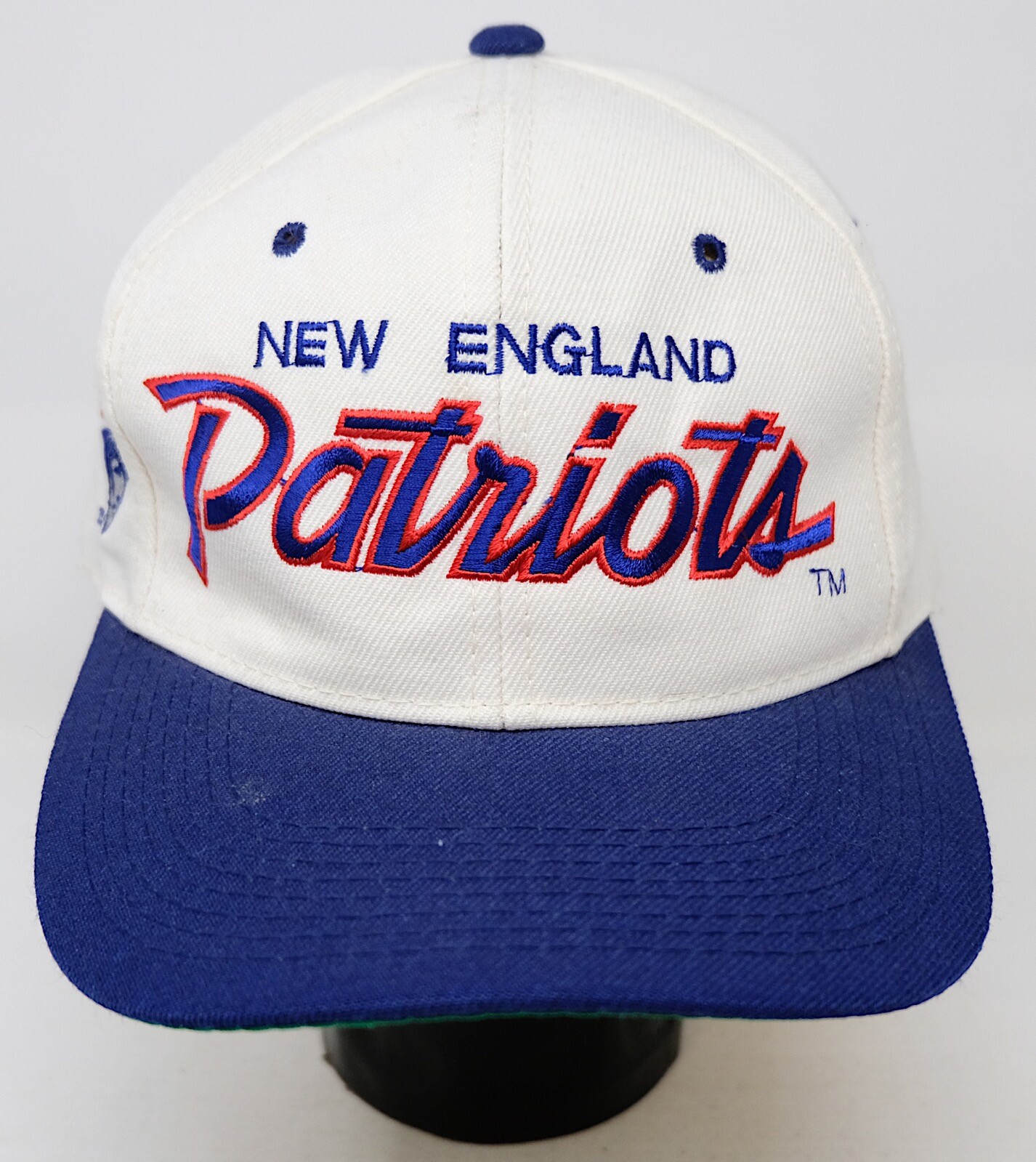 Rare Vintage SPORTS SPECIALTIES New England Patriots Script Snapback ...