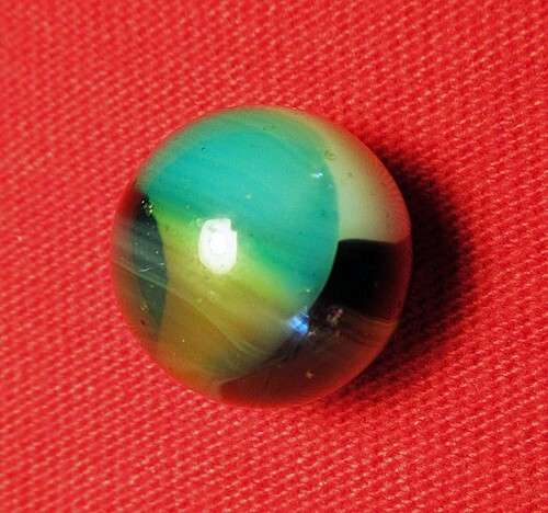 Vitro Agate FANCY ELITE HELMET Marble. 5/8". Mint. | eBay