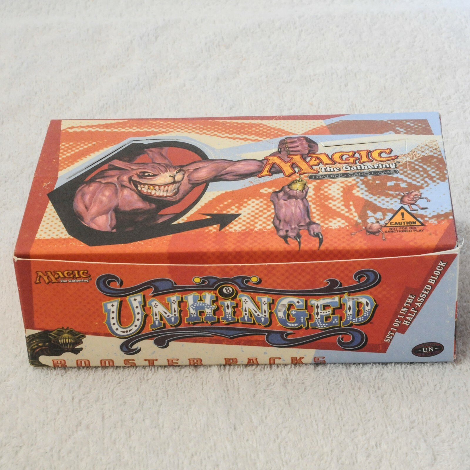 MTG 1 Empty UNHINGED Booster Box - Magic the Gathering - No Packs ...