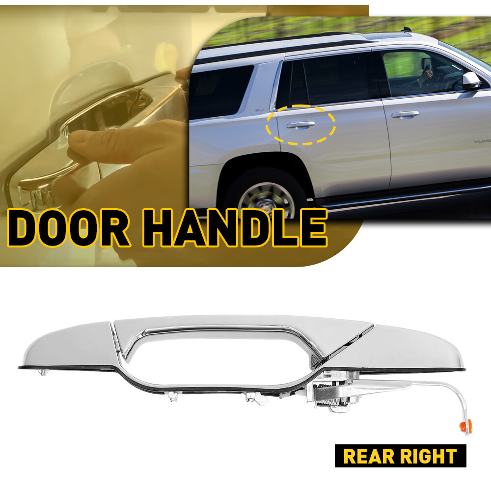 Rear Outer Door Handle Passenger Side For 2007-2014 Cadillac Escalade ...