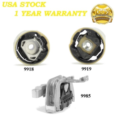 3 PCS MOTOR MOUNT FIT AUDI A3, A3 QUATTRO, S3 1.4L 1.8L 2.0L | eBay