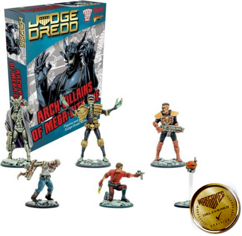 Warlord Games - Judge Dredd Arch Villains of Mega City 1 - 28mm ...