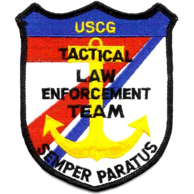 COAST GUARD TACTICAL LAW ENFORCEMENT TEAM EMBROIDERED 4.5" PATCH | eBay