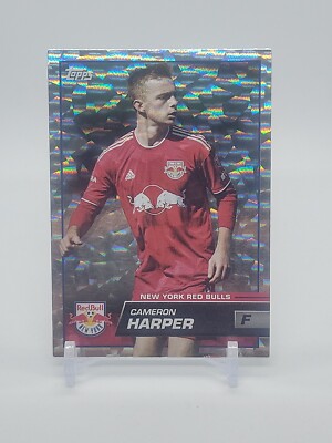 2023 Topps MLS Icy White Foil Parallel Cameron Harper New York Red ...