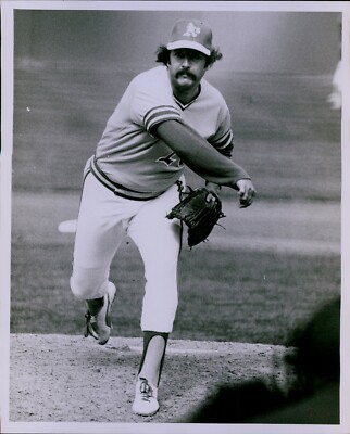 LG772 1976 Original Russ Reed Photo JIM TODD Oakland Athletics Baseball ...