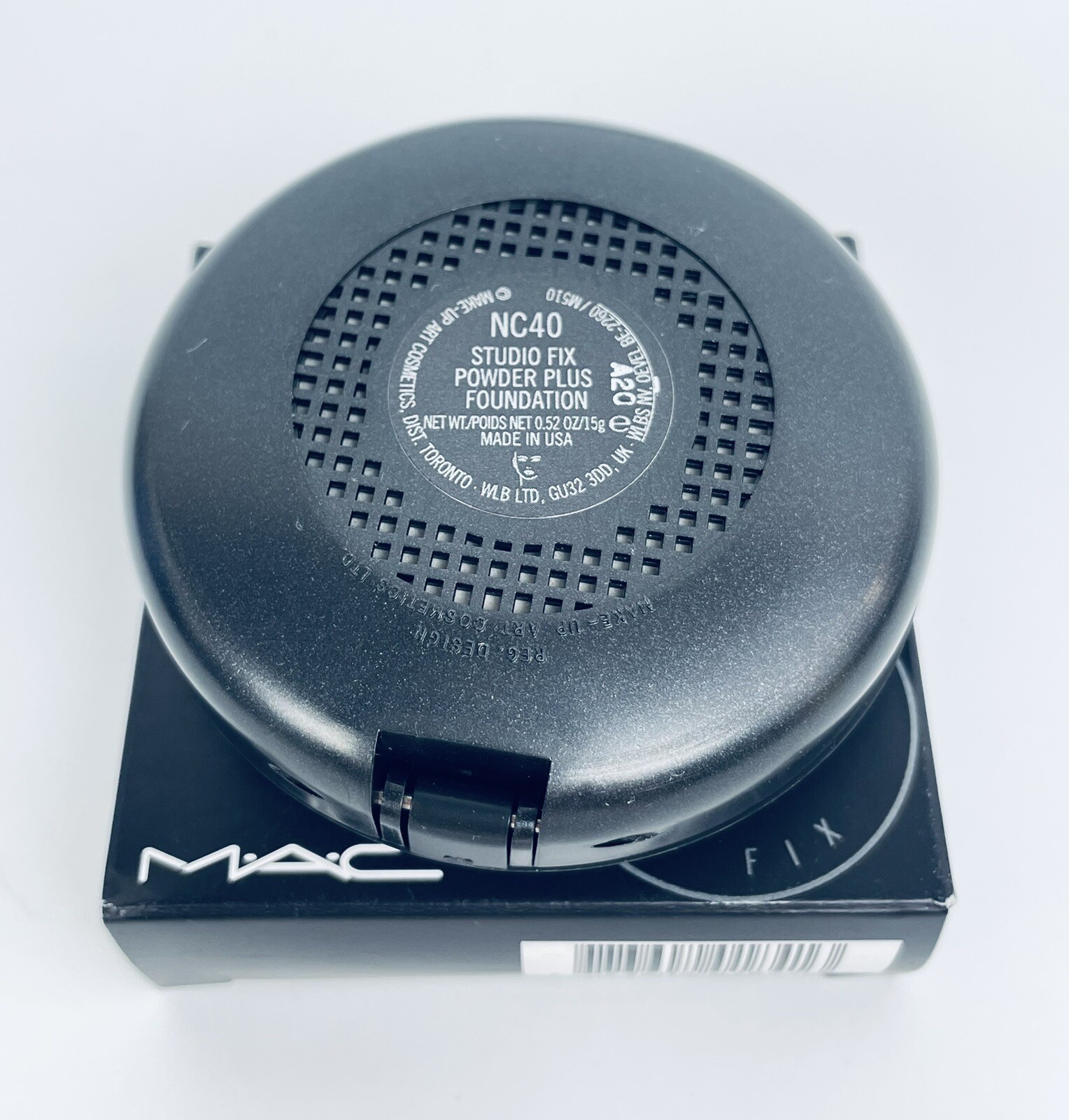 MAC Studio Fix Powder Plus Foundation NC40 Full Size 0.52 oz/15g ...