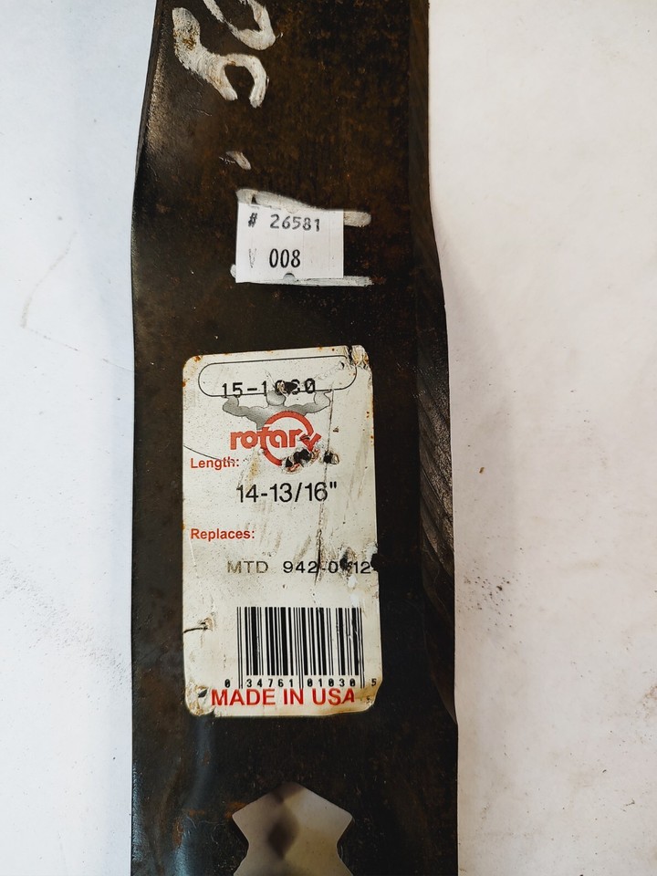 Rotary 15-1030 Mulching Blade 14-13/16" | eBay