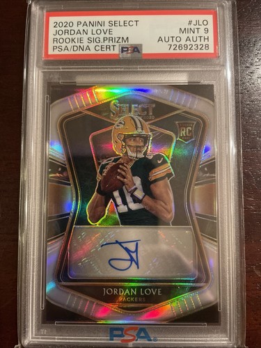 2020 Panini Select Jordan Love Silver Prizm RC Auto /75!!! 🔥🔥🔥 | eBay