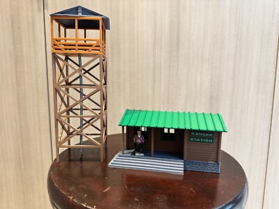 O Scale Ranger Station w/ Tower | eBay