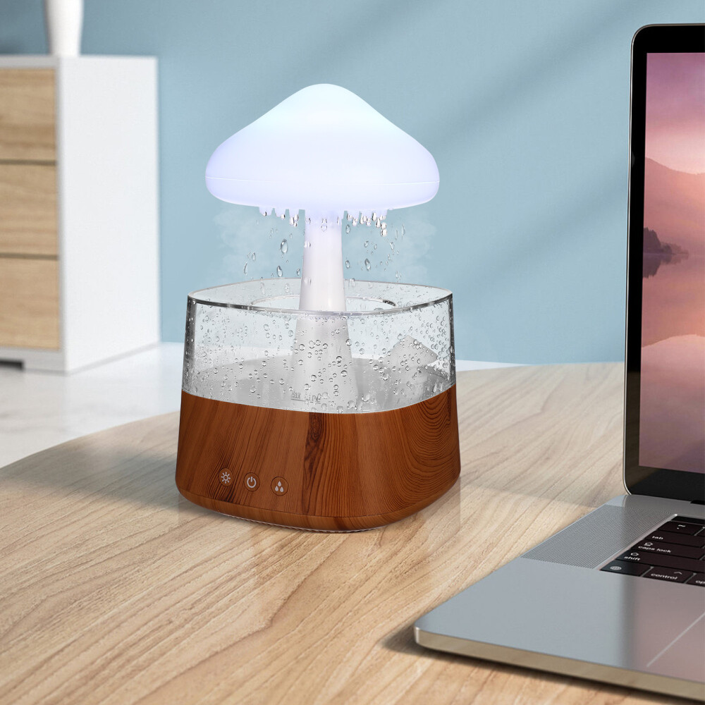 Electric Air Diffuser Humidifier Cloud Aroma Oil LED Night Light Relax ...