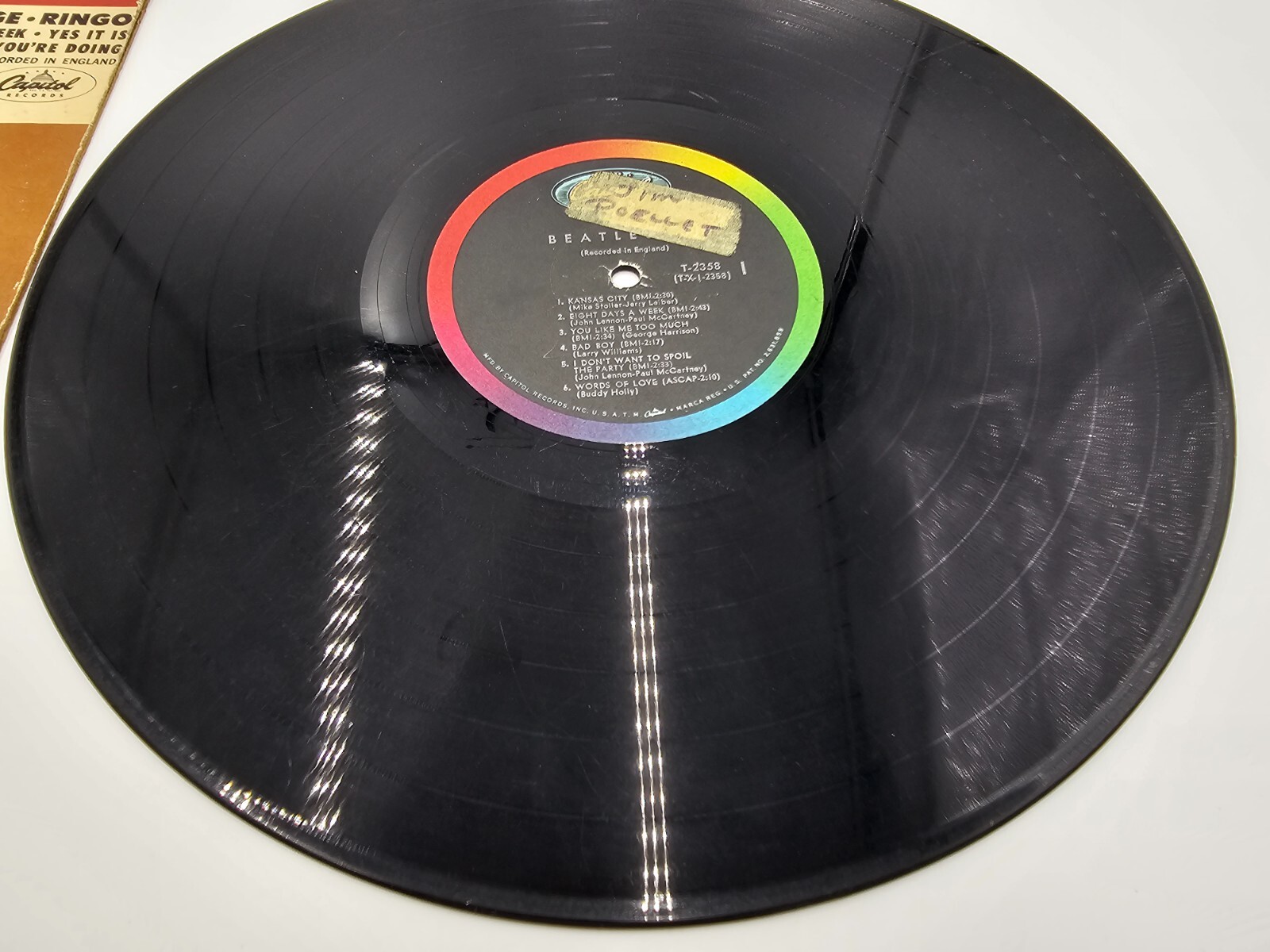 The Beatles VI Vinyl LP 1965 Capitol T-2358 Mono First Press 12" | eBay