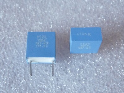 5 condensateurs 470nF 100V 10% Philips MKT-371 | eBay
