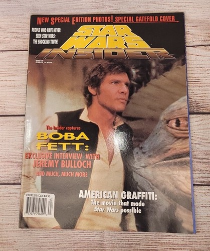 Star Wars Insider magazine #30 1996 Boba Fett Special Gatefold Cover ...