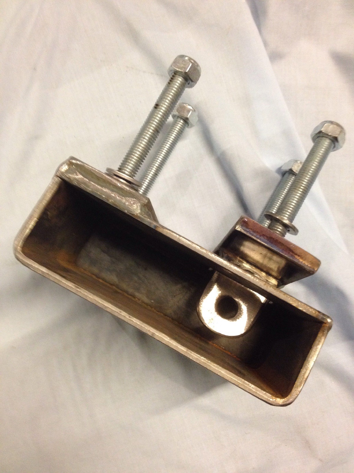 Shipping Container Lockbox bolt on garage shed door iron security hasp ...