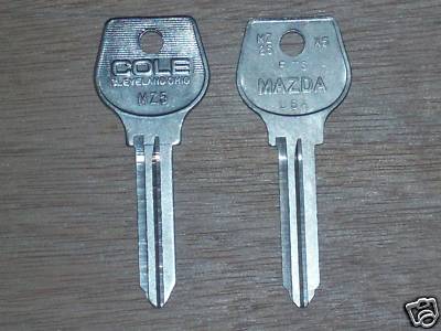Mazda Key Blank (1) MZ5 R100 R200 Pickup 1974-82 X5 | eBay