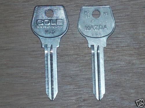 Mazda Key Blank (1) MZ5 R100 R200 Pickup 1974-82 X5 | eBay